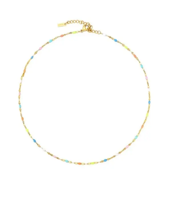 ATOLEA Rainbow Dainty Choker - Gold
