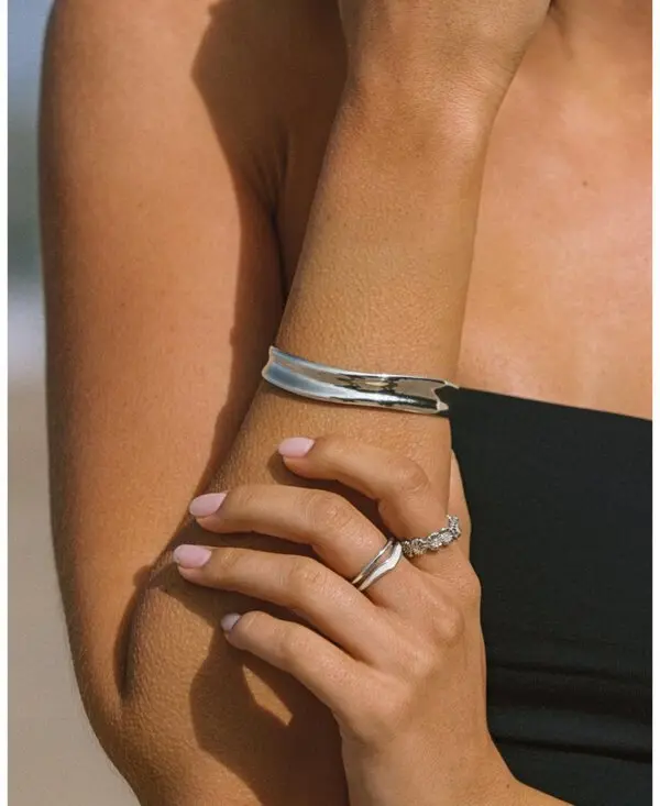 ATOLEA Sol Cuff - Silver