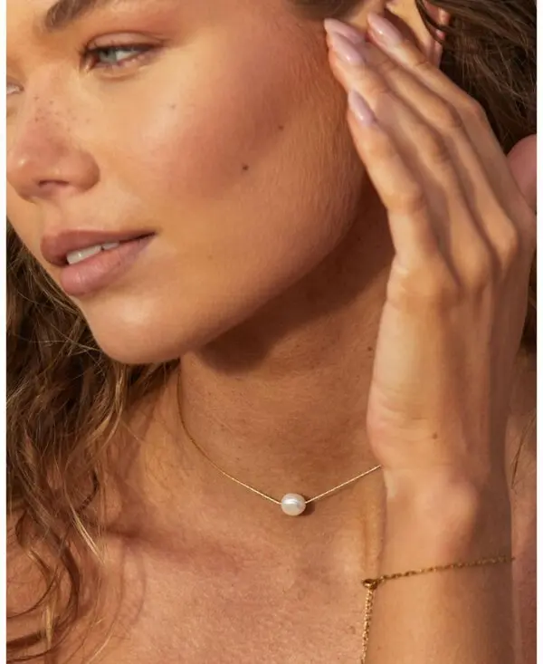 ATOLEA Baroque Pearl Choker