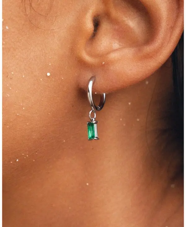 ATOLEA Sea Sparkle Earrings - Silver