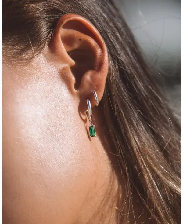 ATOLEA Sea Sparkle Earrings - Silver