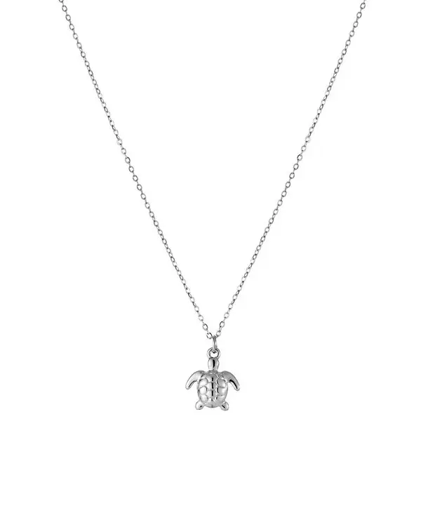 ATOLEA Sea Turtle Necklace - Silver