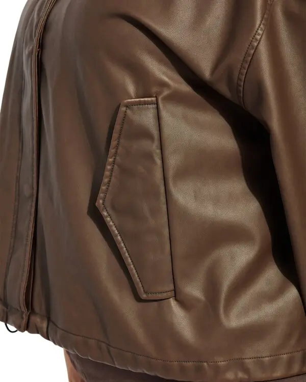 Lyssé Mina Oversized Faux Leather Jacket