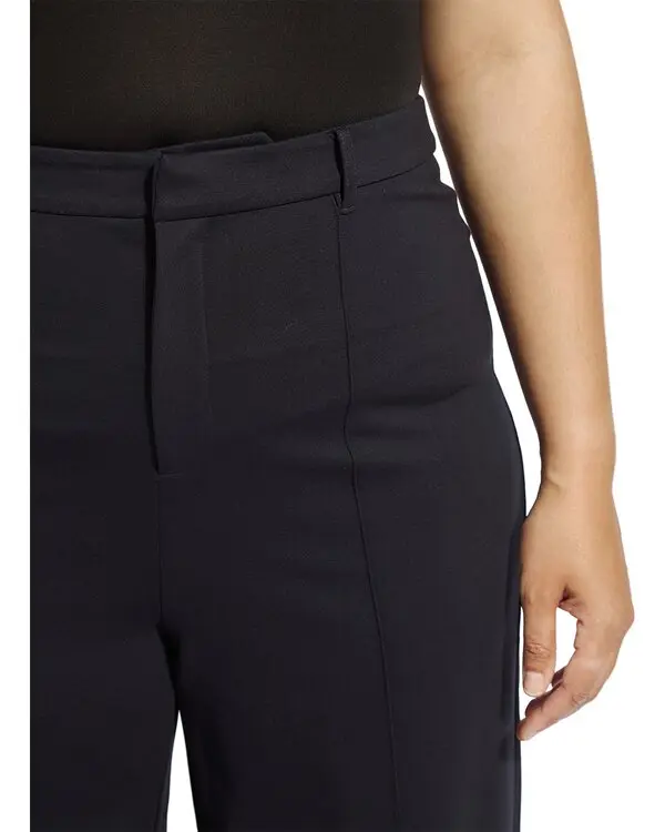 Lyssé Nadia Zip Front Ponte Pants - Midnight