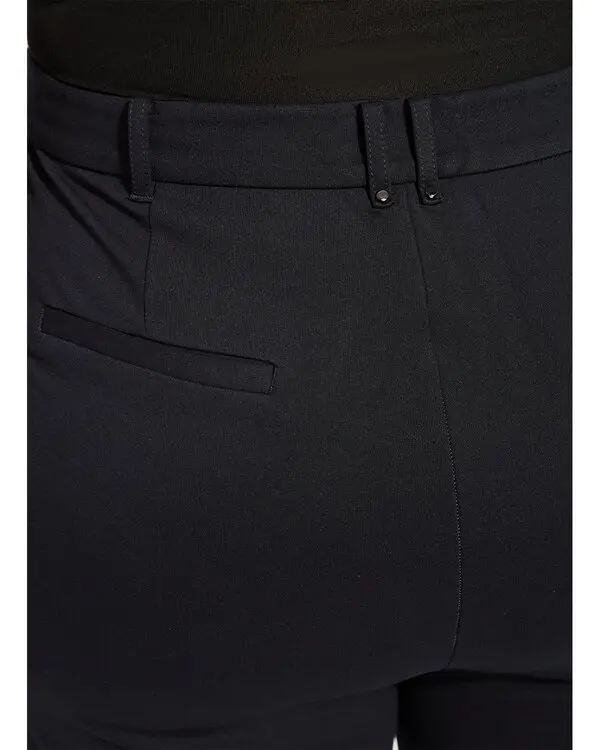 Lyssé Nadia Zip Front Ponte Pants - Midnight