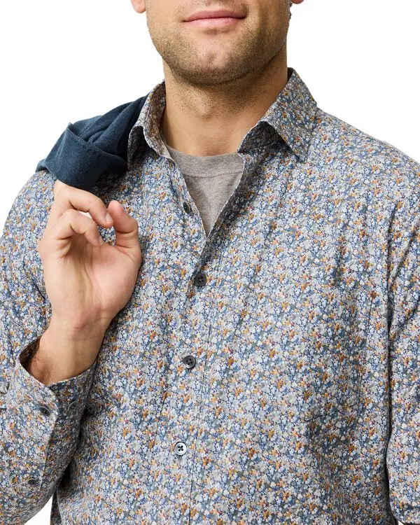 Rodd & Gunn Lancashire Creek Floral Print Long Sleeve Shirt
