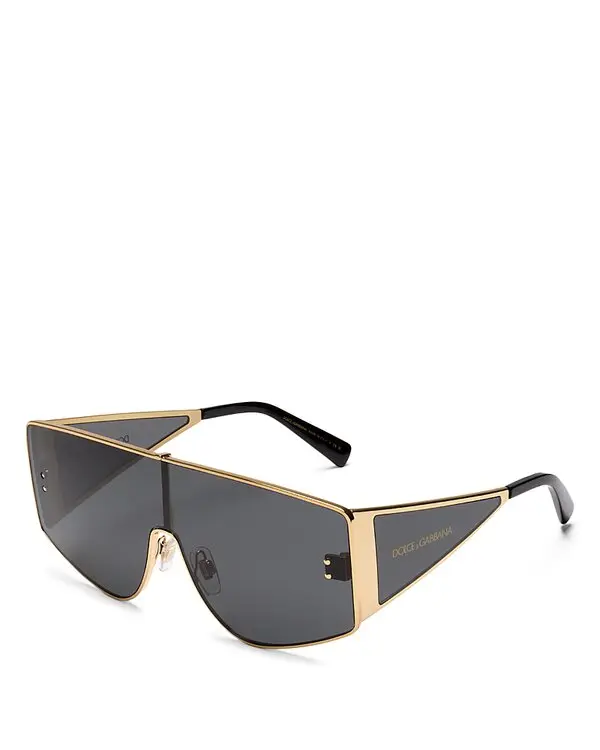 Dolce & Gabbana Shield Sunglasses, 51mm