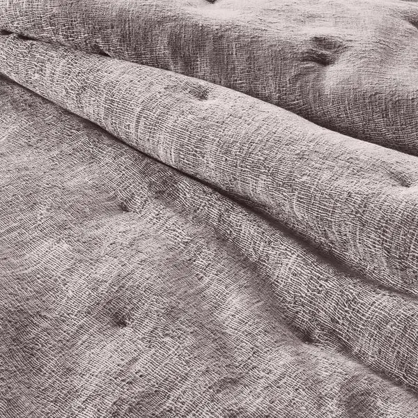 HUDSON PARK COLLECTION Reed Stone Coverlet, Full/queen Exclusive