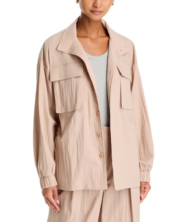 AYA MUSE Voro Collared Tie Waist Jacket