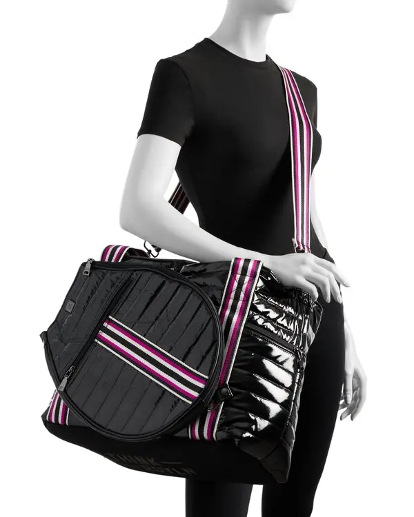 THINK ROYLN Love Tennis Quilted Tote