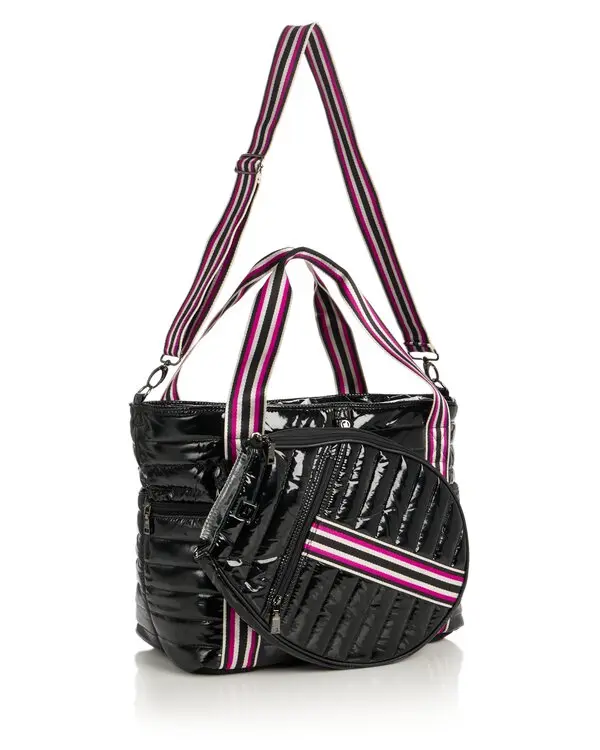 THINK ROYLN Love Tennis Quilted Tote