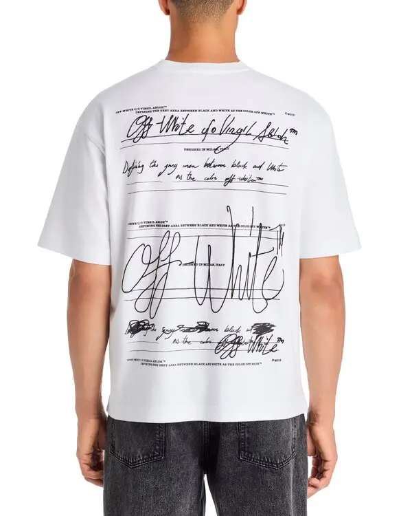Off-White Stroke Skate Short Sleeve Tee