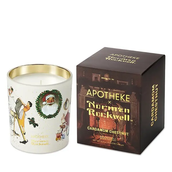 APOTHEKE Cardamom Chestnut Norman Rockwell Classic Candle 10.5 - No Color