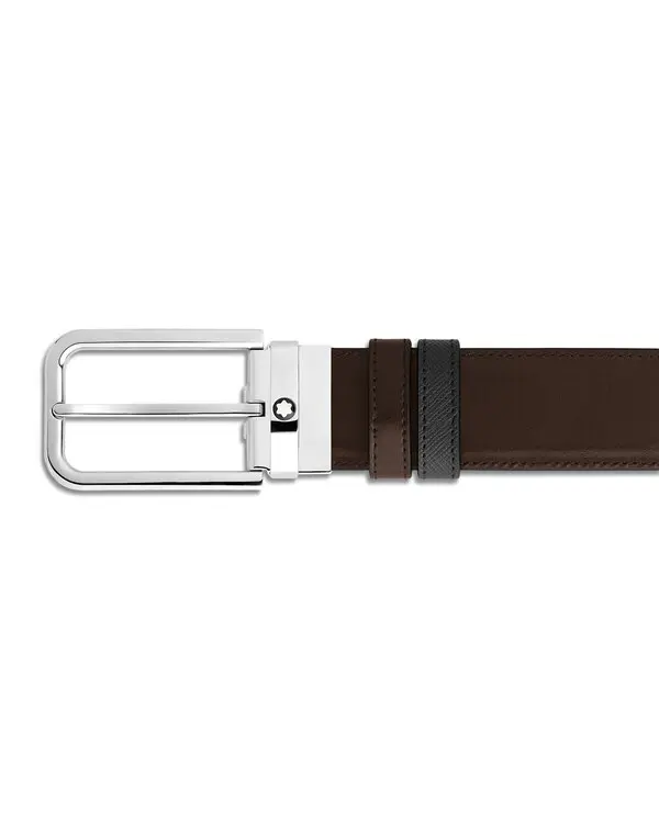 Montblanc Reversible Rectangle Buckle Belt