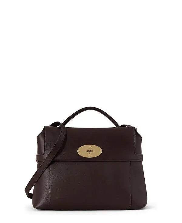 Mulberry Stevie Top Handle Bag - Ebony
