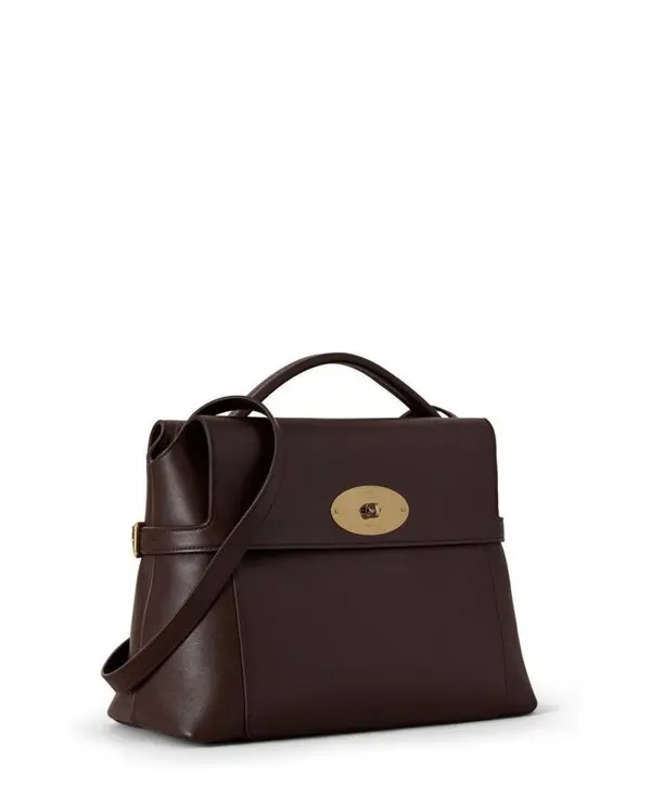 Mulberry Stevie Top Handle Bag - Ebony