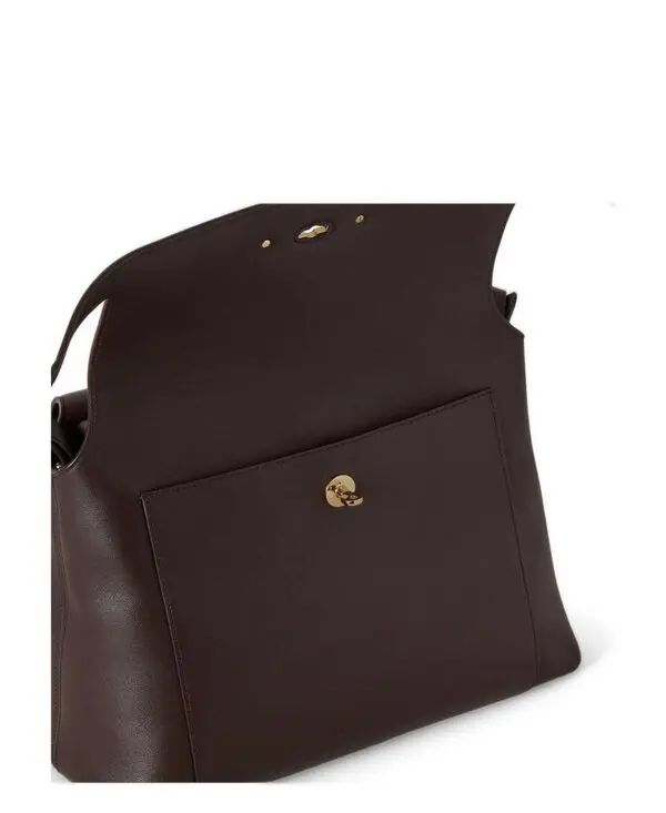 Mulberry Stevie Top Handle Bag - Ebony