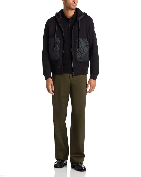 Moncler Hooded Zip Up Cardigan