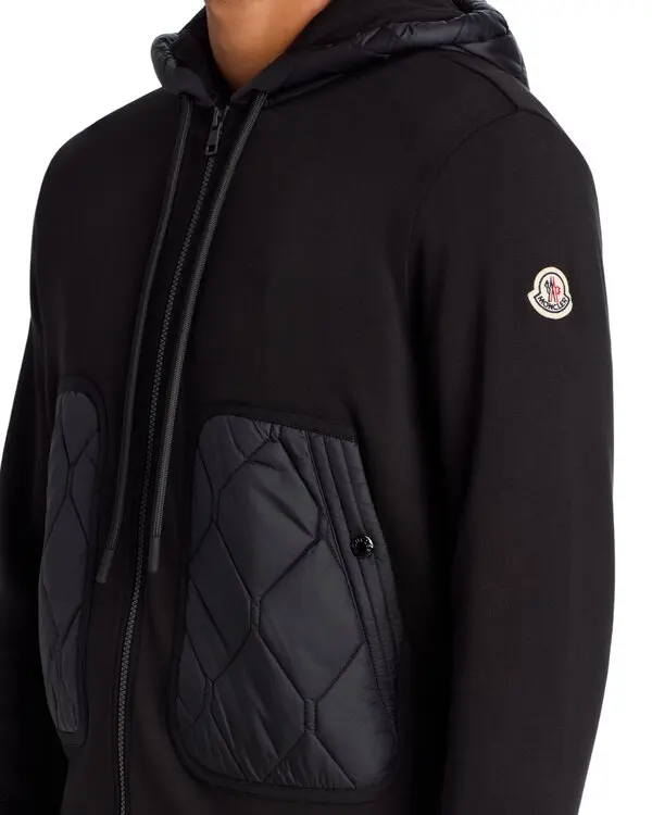 Moncler Hooded Zip Up Cardigan