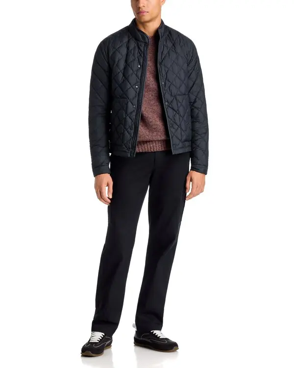 Moncler Oise Diamond Quilted Short Down Jacket