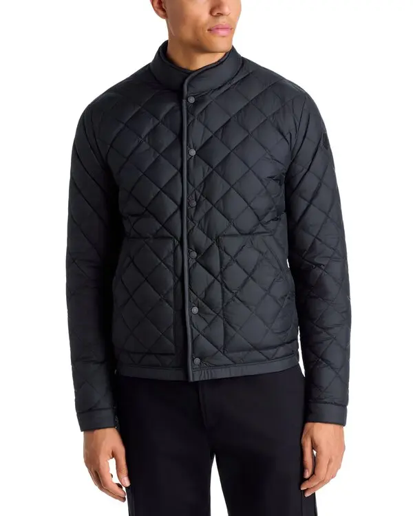 Moncler Oise Diamond Quilted Short Down Jacket