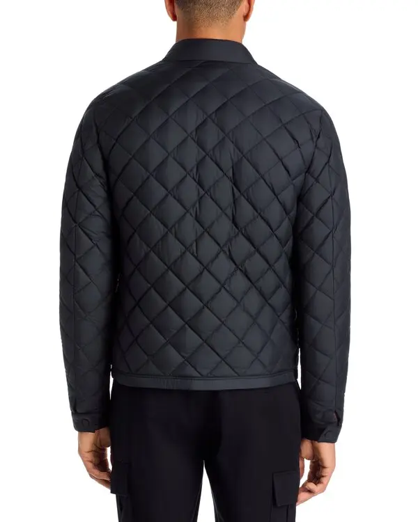 Moncler Oise Diamond Quilted Short Down Jacket