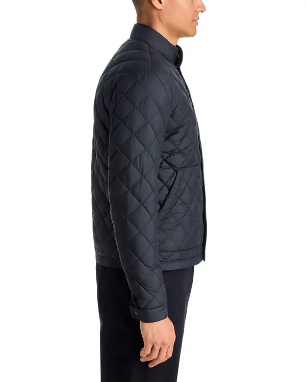 Moncler Oise Diamond Quilted Short Down Jacket