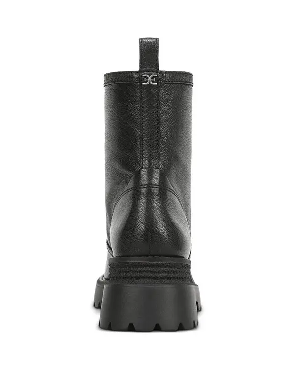 Sam Edelman Grove Zip Front Leather Ankle Boots