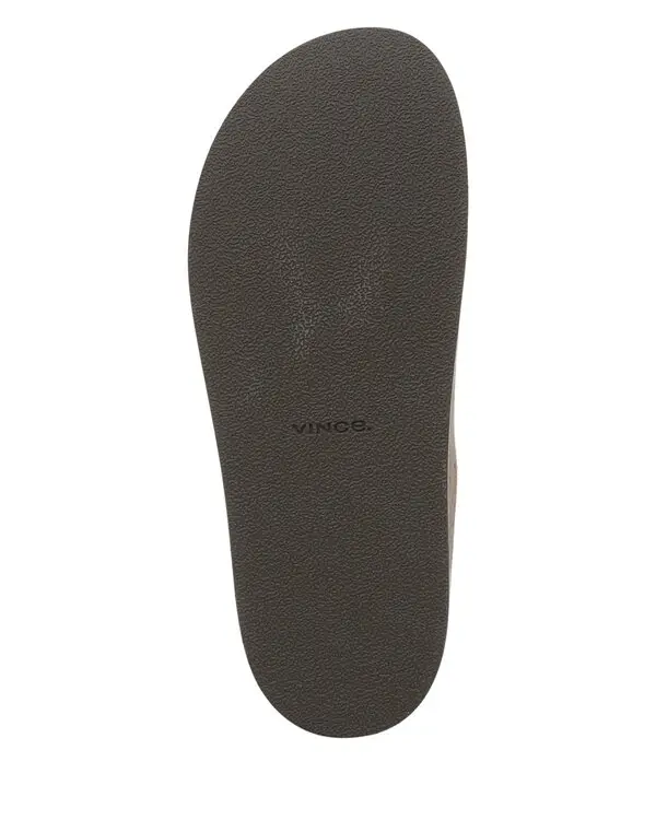 Vince Leo Suede Mule Clog - Flint
