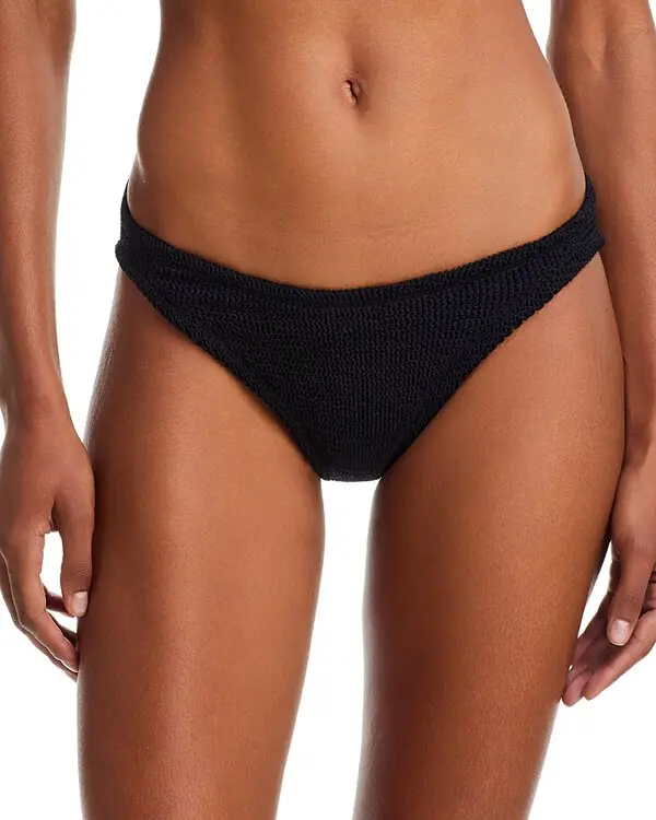Hunza G Classic Bikini Bottoms - Black