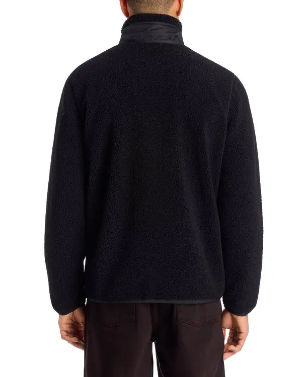 Moncler Sherpa Zip Up Cardigan