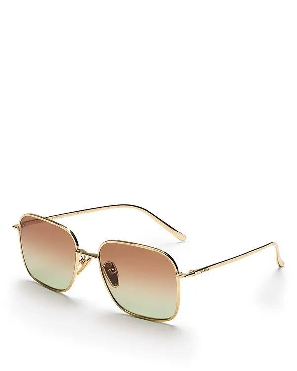 Prada Square Sunglasses, 54mm