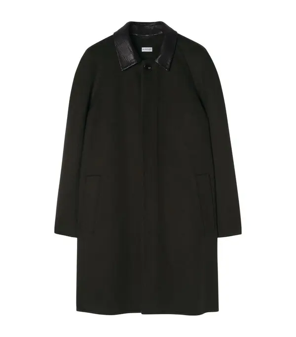 Burberry Wool-cashmere Car Coat