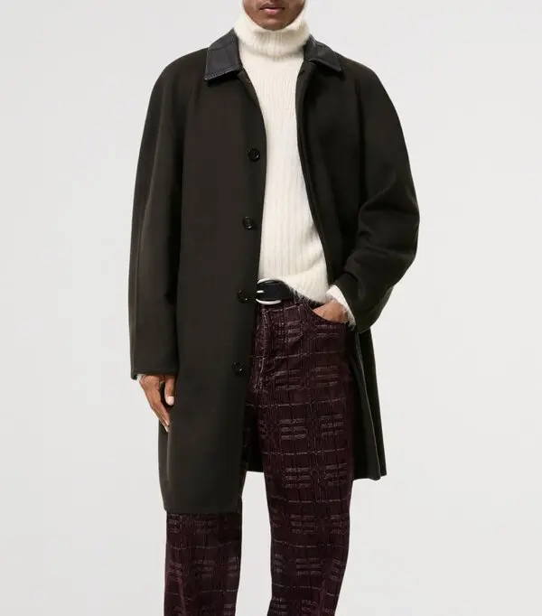 Burberry Wool-cashmere Car Coat