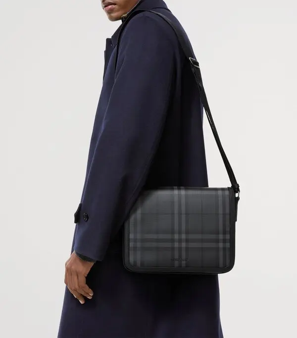 Burberry City Check Messenger Bag