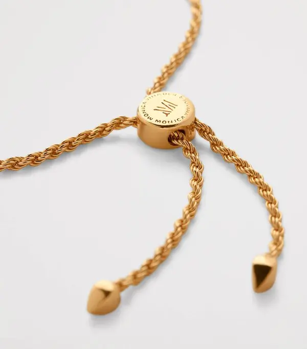 Monica Vinader Vermeil Linear Friendship Bracelet