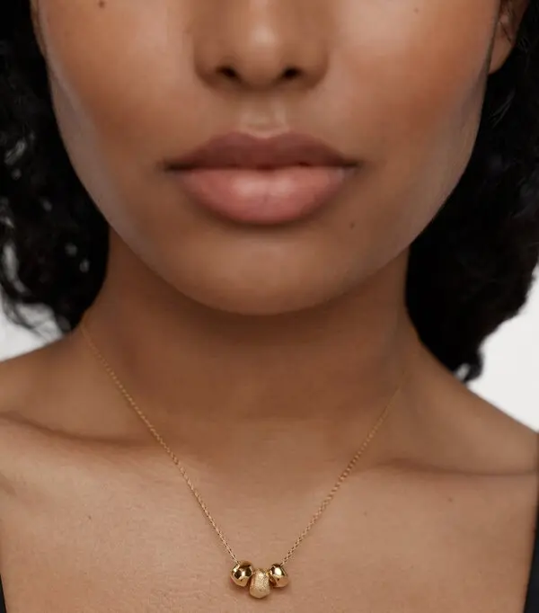 Monica Vinader Vermeil Antica Pendant Neclace