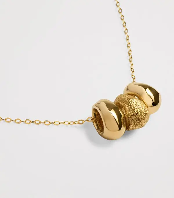 Monica Vinader Vermeil Antica Pendant Neclace