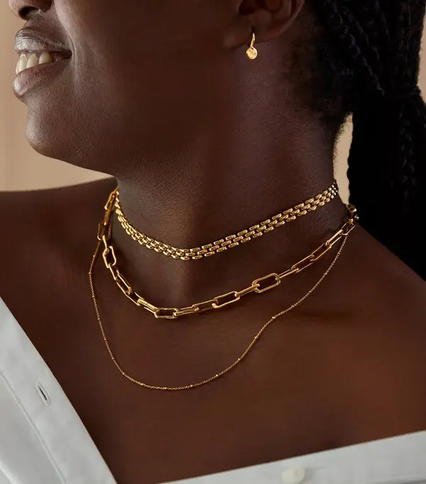 Monica Vinader Vermeil Heirloom Bracelet