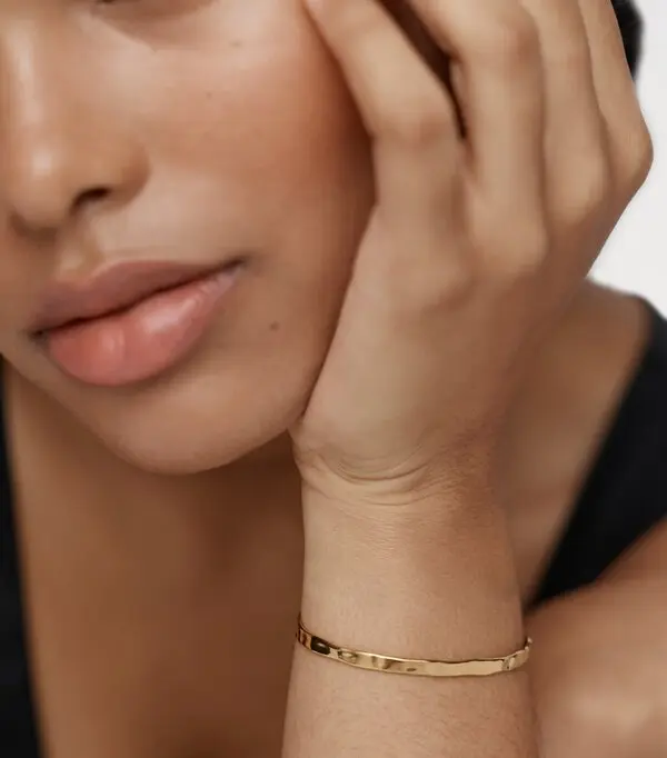 Monica Vinader Vermeil Siren Muse Cuff Bracelet
