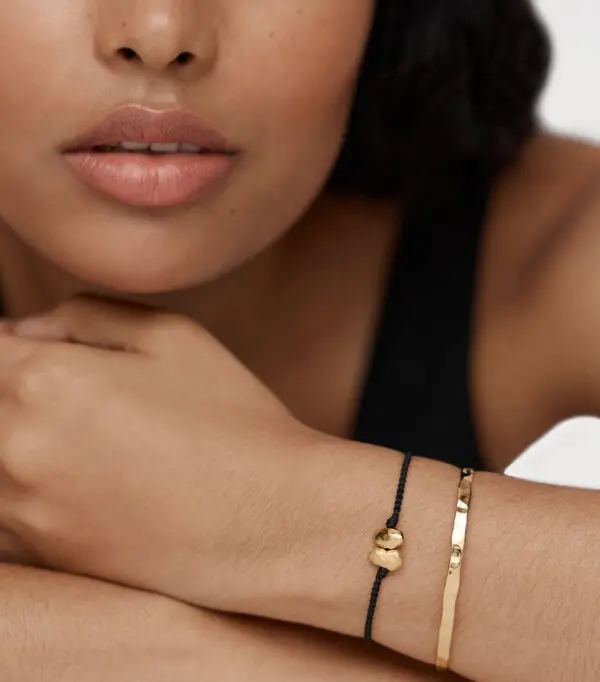 Monica Vinader Vermeil Siren Muse Cuff Bracelet