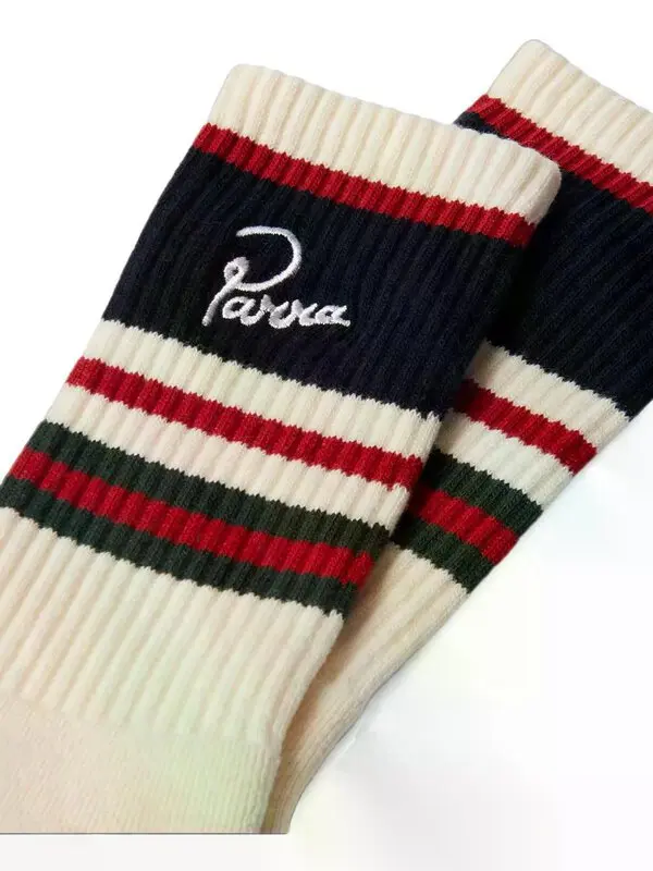 PARRA Signature Striped Socks