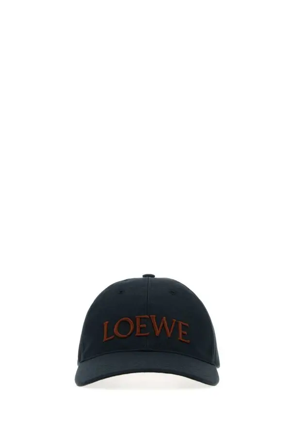 Loewe Dark Cotton Baseball Cap - Blue