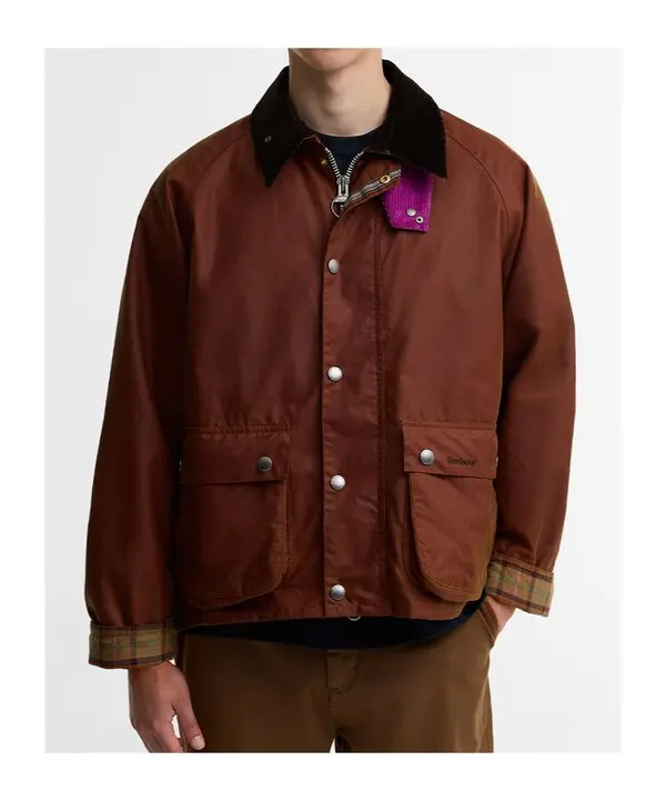 Barbour X Paul Smith Key Transport Waxed Jacket
