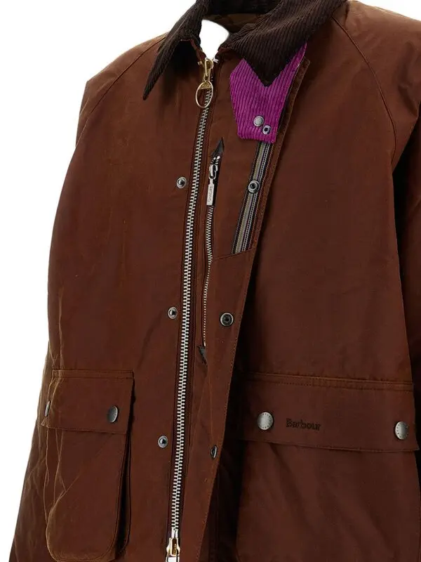 Barbour X Paul Smith Key Transport Waxed Jacket