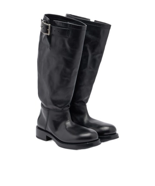Balenciaga Leather Biker Boots
