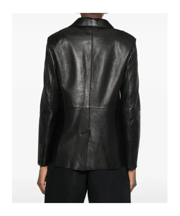 P.a.r.o.s.h Long-sleeve Leather Jacket
