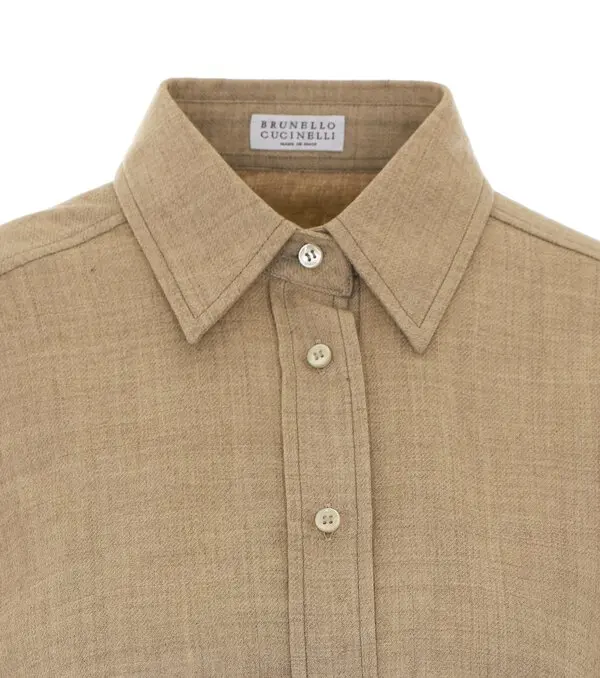 Brunello Cucinelli Monile Detail Shirt