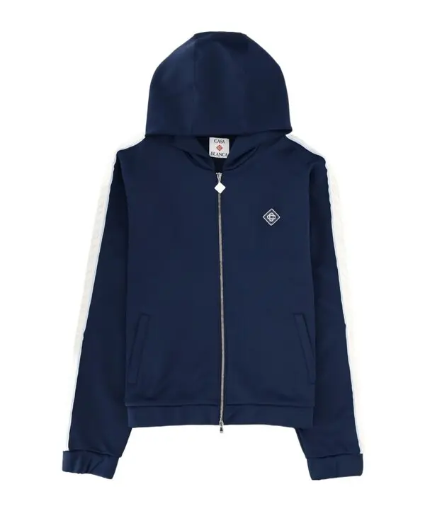 Casablanca Zip-up Hooded Track Jacket