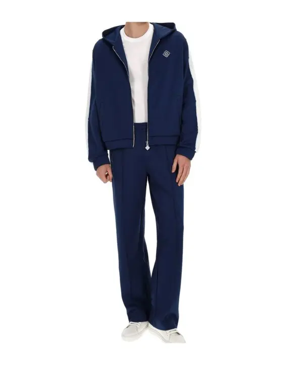 Casablanca Zip-up Hooded Track Jacket
